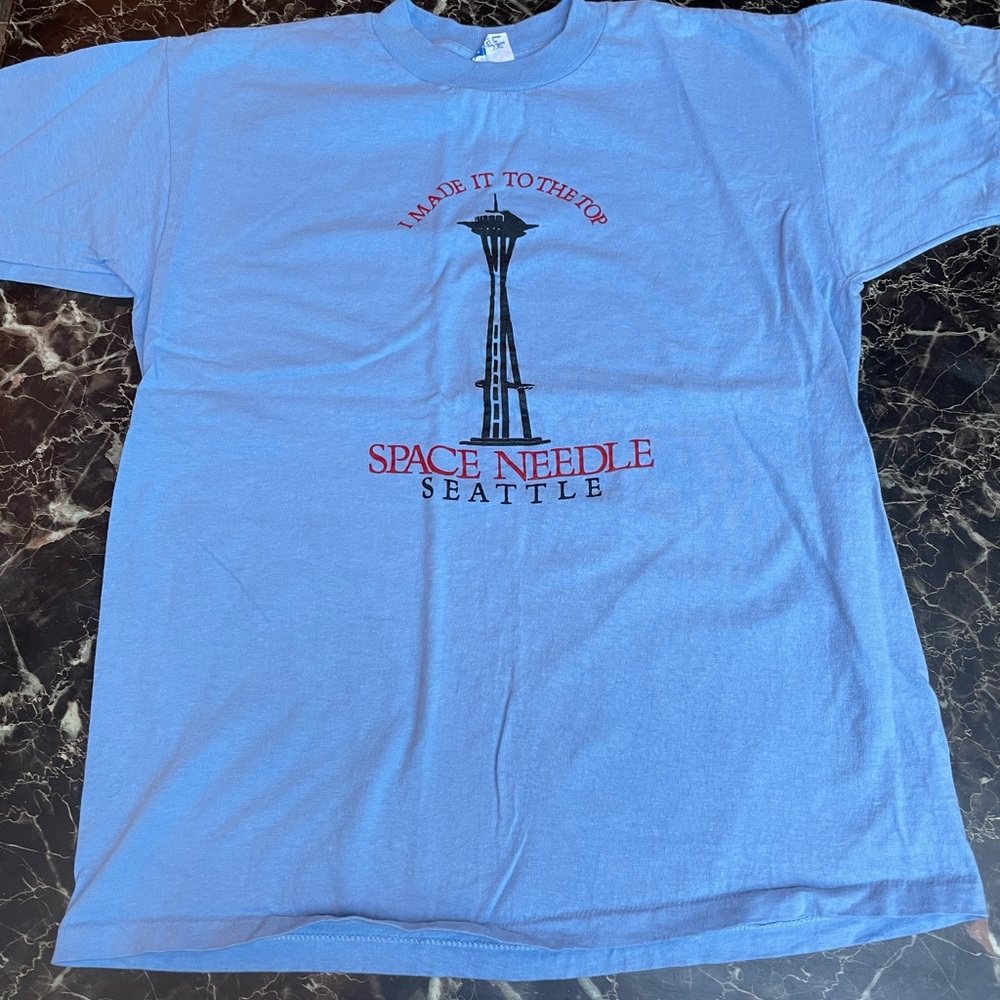 Vintage Seattle Space Needle Shirt 1990s - Gem
